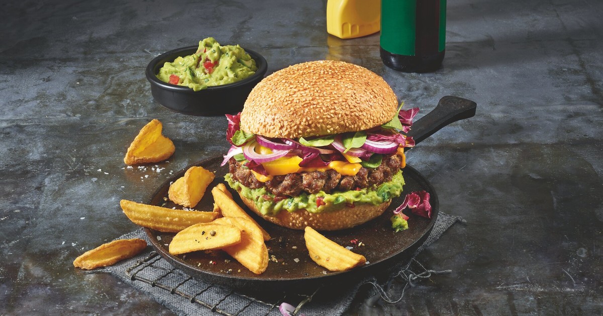 Premium Giant Homestyle Burger Menu – Salomon Foodworld